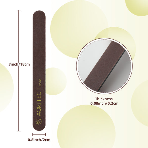 ACR UV Gel Nail File 180/240 Buffer Manicure – Aokitec Store